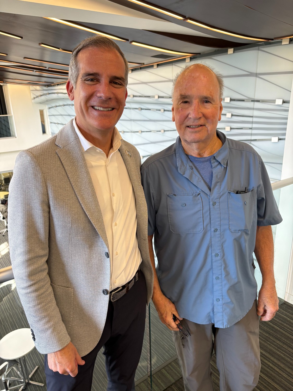 Eric Garcetti speaks about ambassadorship and leading an 'imperfect ...